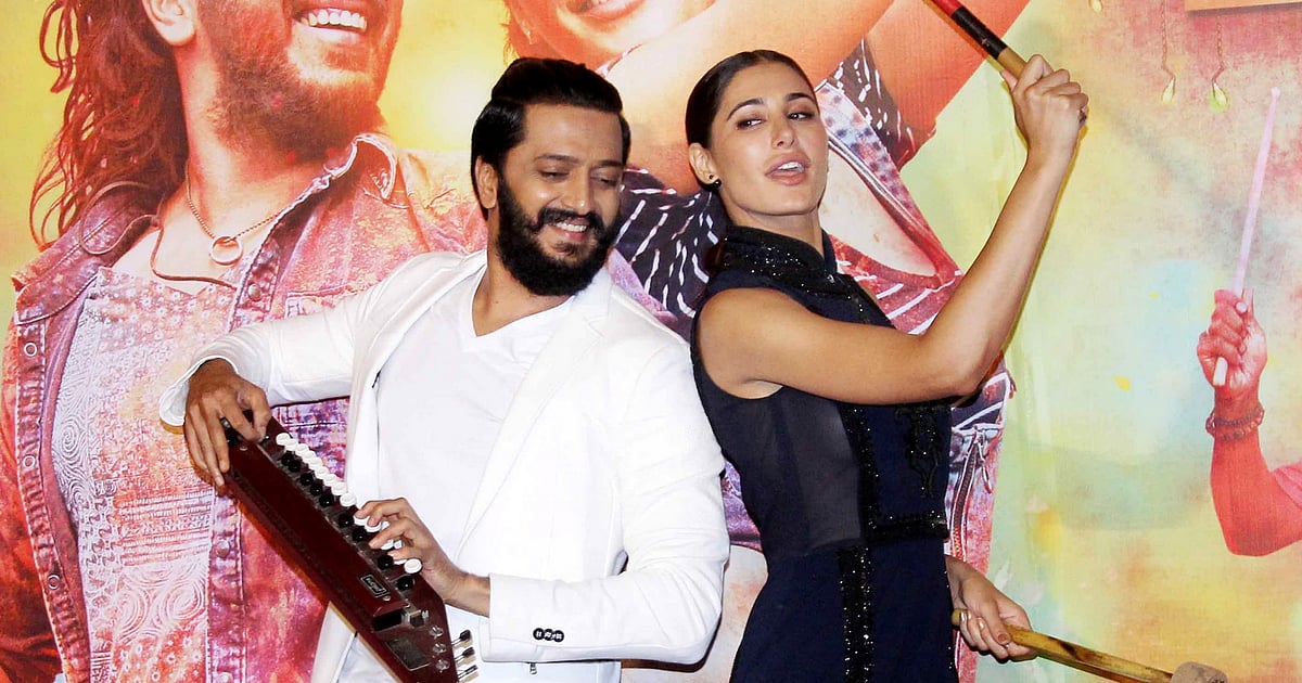 In Pics: Riteish Deshmukh And Nargis Fakhri Launch ‘Banjo’ Trailer